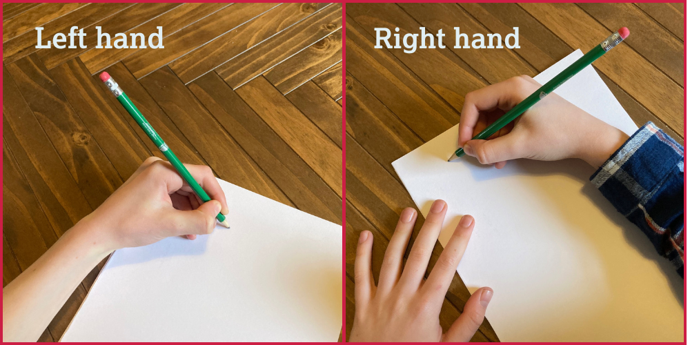 handwriting and letter formation